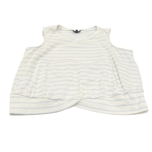 Modcloth | Tops | Modcloth Stripe Wrap Tank Shirt | Poshmark
